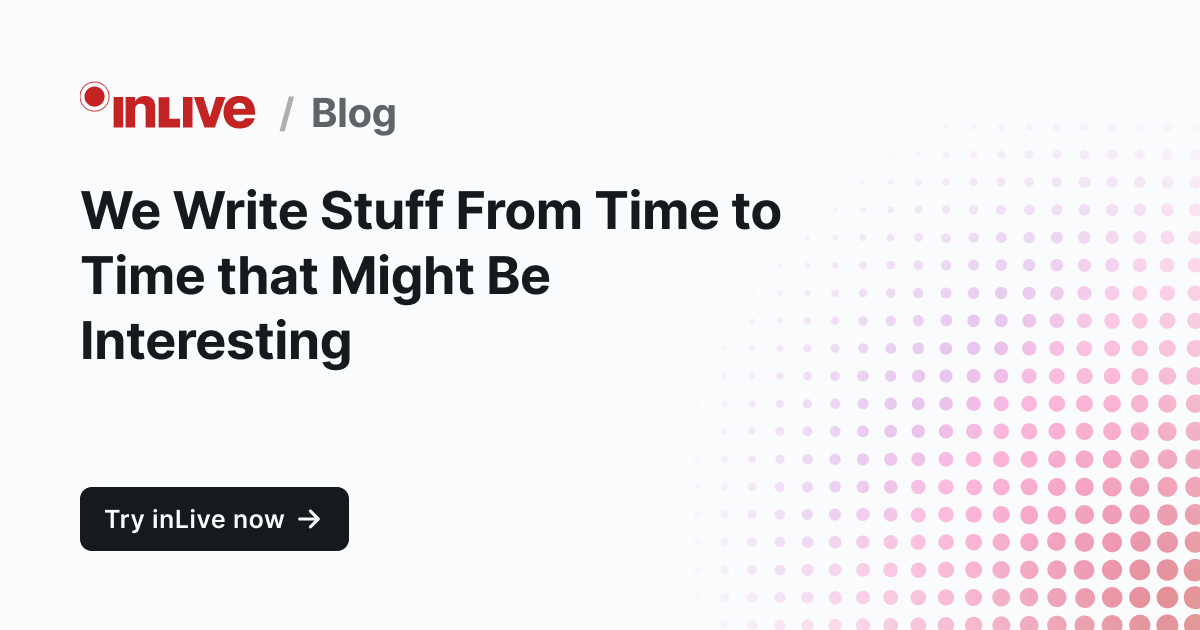 Blog — inLive